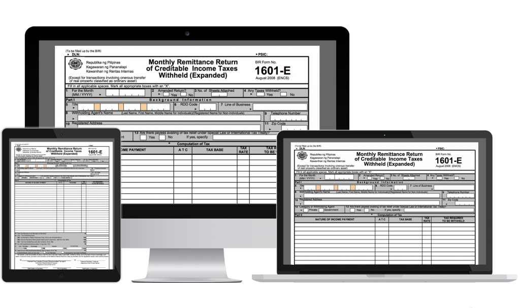Form 1601-E