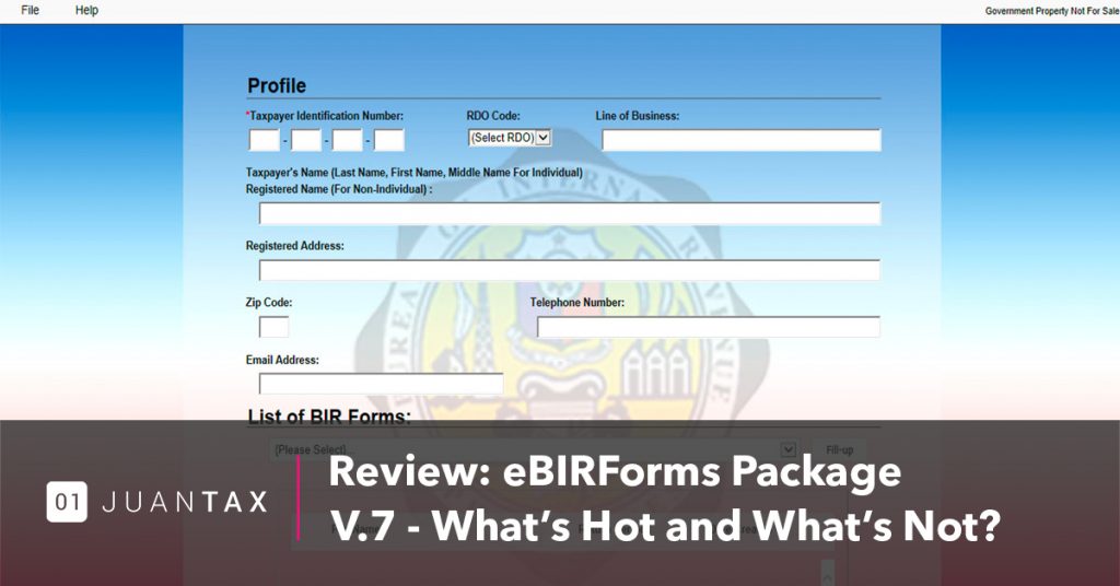 Review: eBIRForms Package V.7 - What’s Hot and What’s Not?